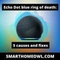 Echo Dot Blue Ring of Death: 6 Common Causes and Fixes – SmartHomeOwl