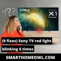 (9 Fixes) Sony TV Red Light Blinking 6 Times [2023] – SmartHomeOwl
