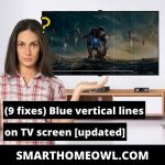 (9 Fixes) Blue Vertical Lines On TV Screen [Updated 2023] – SmartHomeOwl